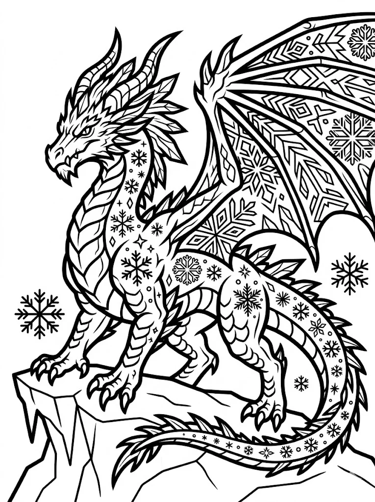 50+ Dragon Coloring Pages | Free Fantasy PDFs – ColoringX